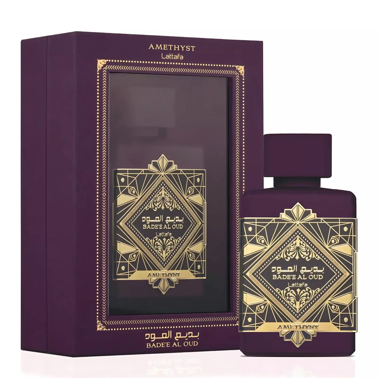 Badee Al Oud Amethyst by Lattafa – 100ml EDP | Luxury Oud Fragrance for ...